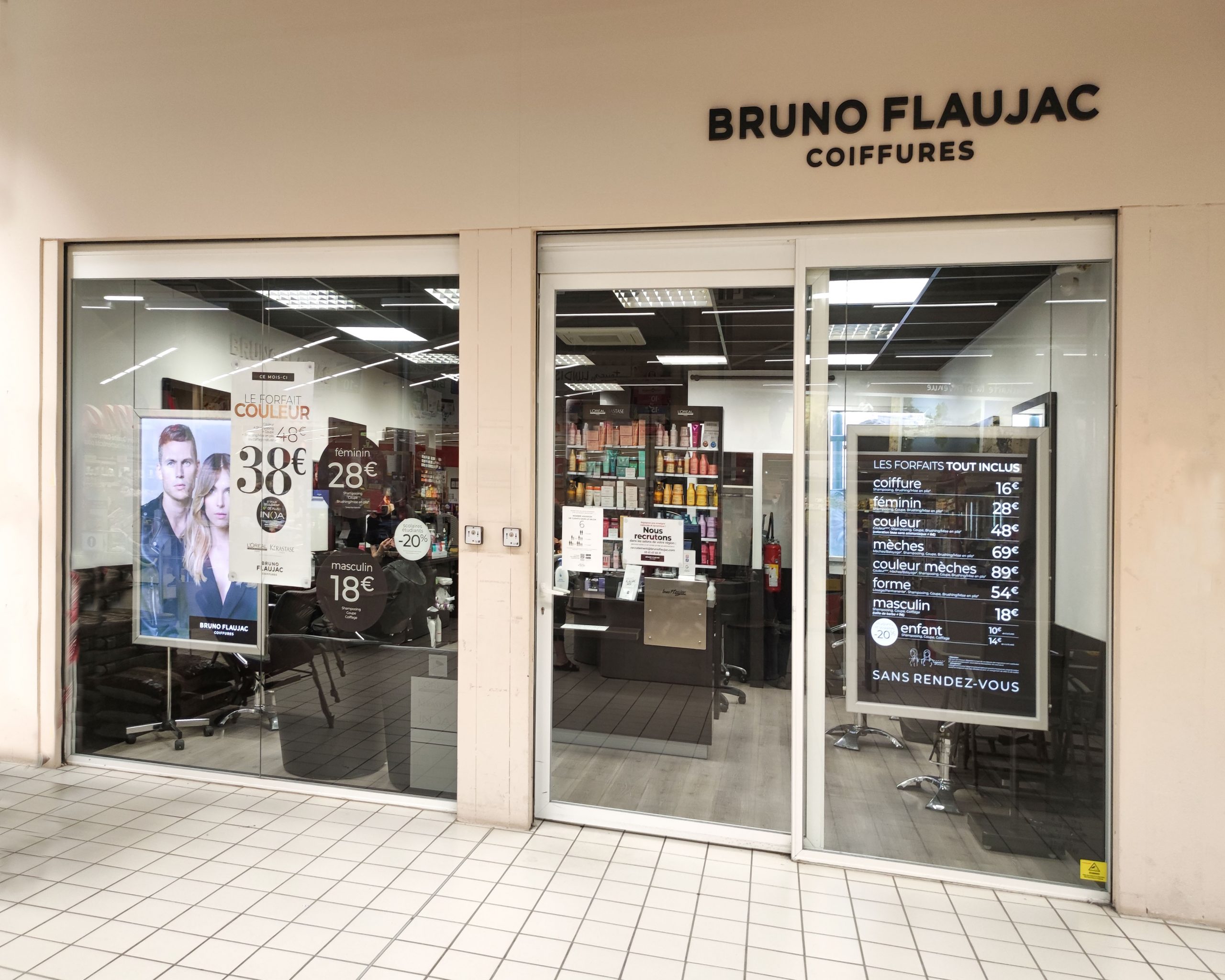 Coiffeur à Bellegarde - Salon Bruno Flaujac Coiffures