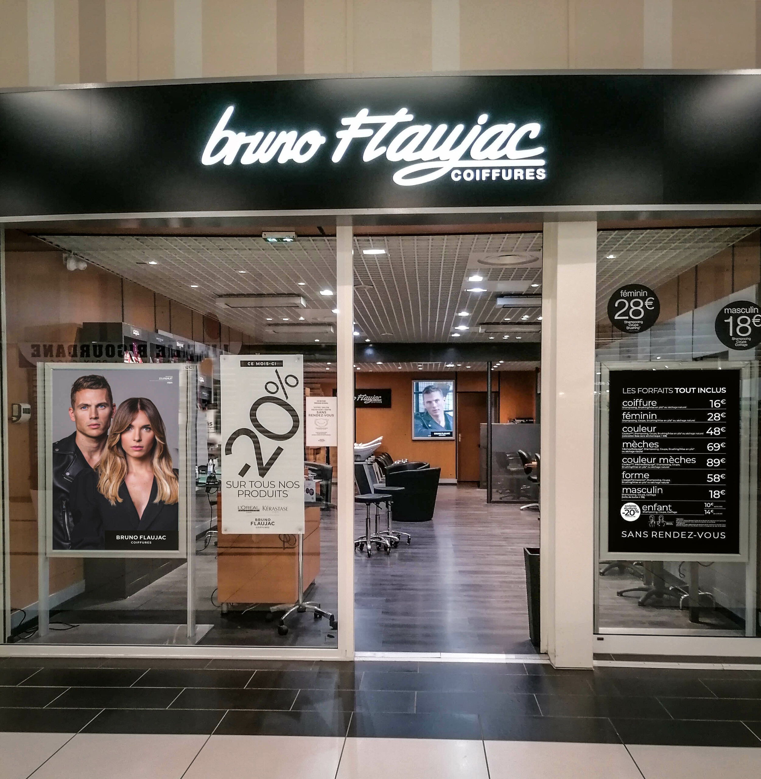 Coiffeur à Laloubère - Salon Bruno Flaujac Coiffures